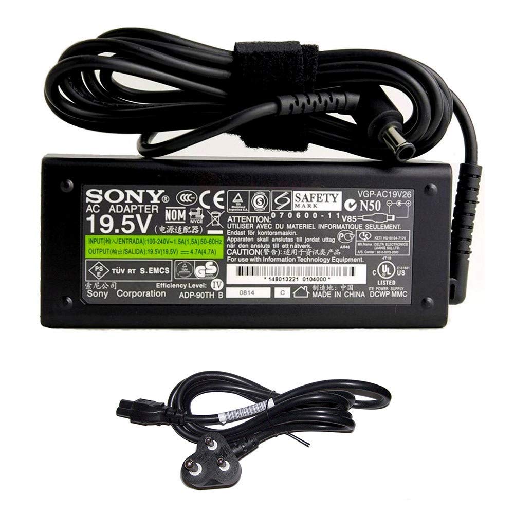 Buy Sony 19.5v 3.9Amp Power Adapter for Sony VAIO VGP-AC19V19 VGP-AC19V37 75 W Adapter (Power ...