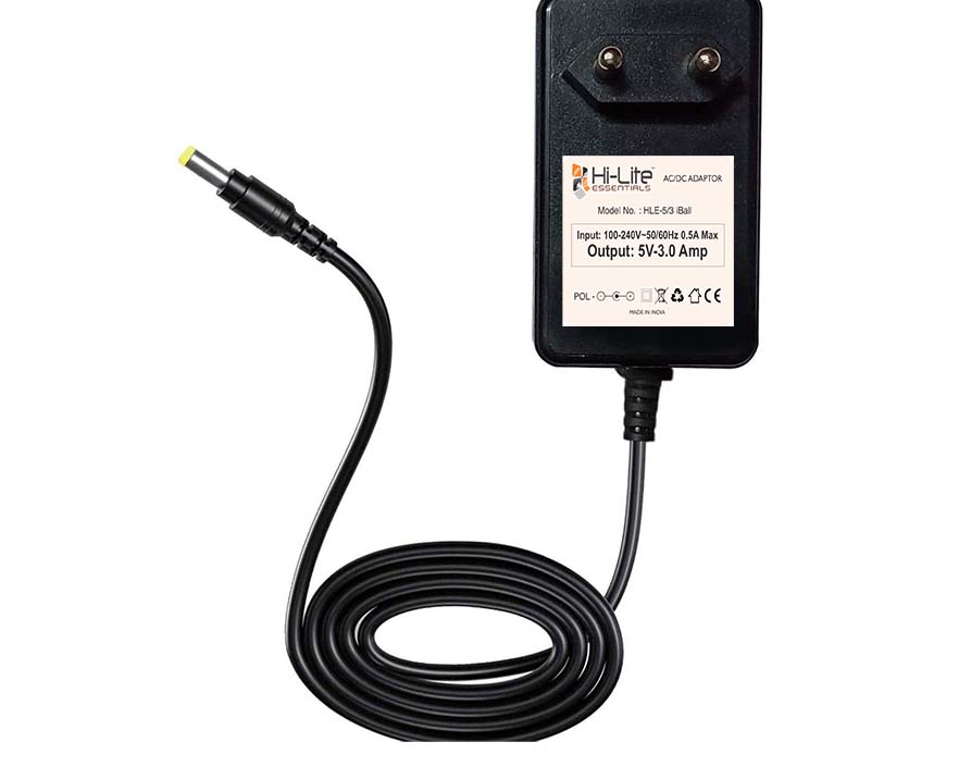 Buy Hi-Lite Essentials 5V 3Amp Power Adapter Laptop Charger for RDP ...