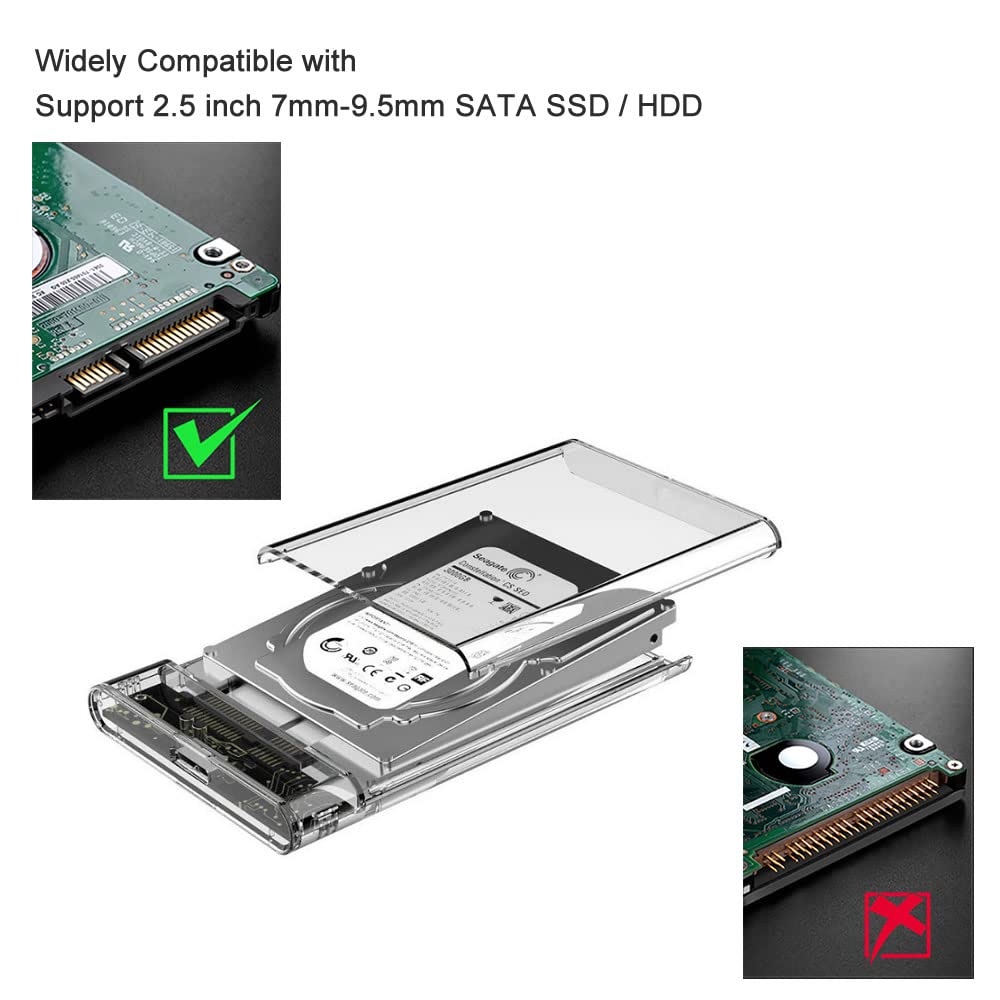 Buy 1 TB EXTERNAL HARD DISK ( WD OR SEAGATE LAPTOP HARD DISK WITH TYPE-C HARD DISK CASING ...