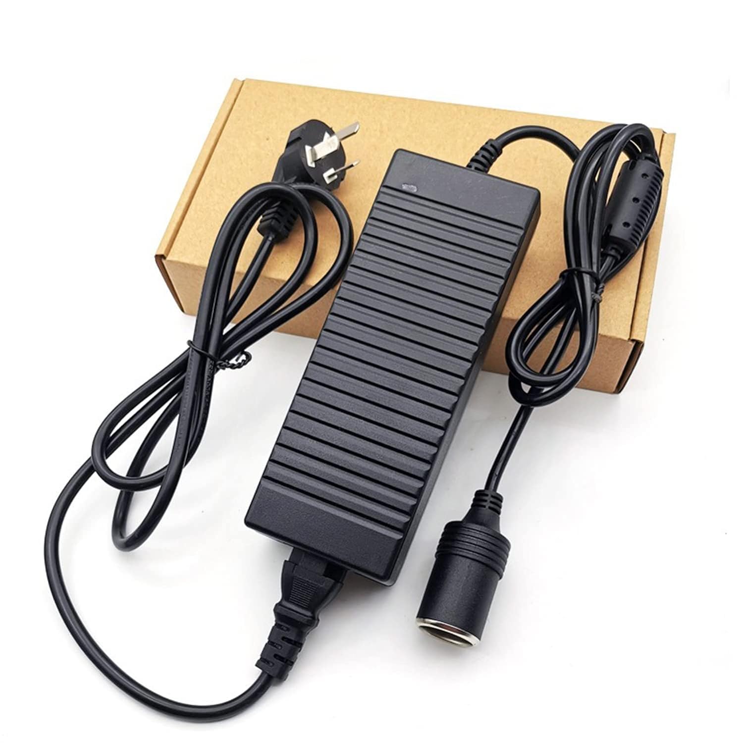 Buy 200W AC to DC Converter 240V to DC-12V Car Cigarette Lighter Socket ...