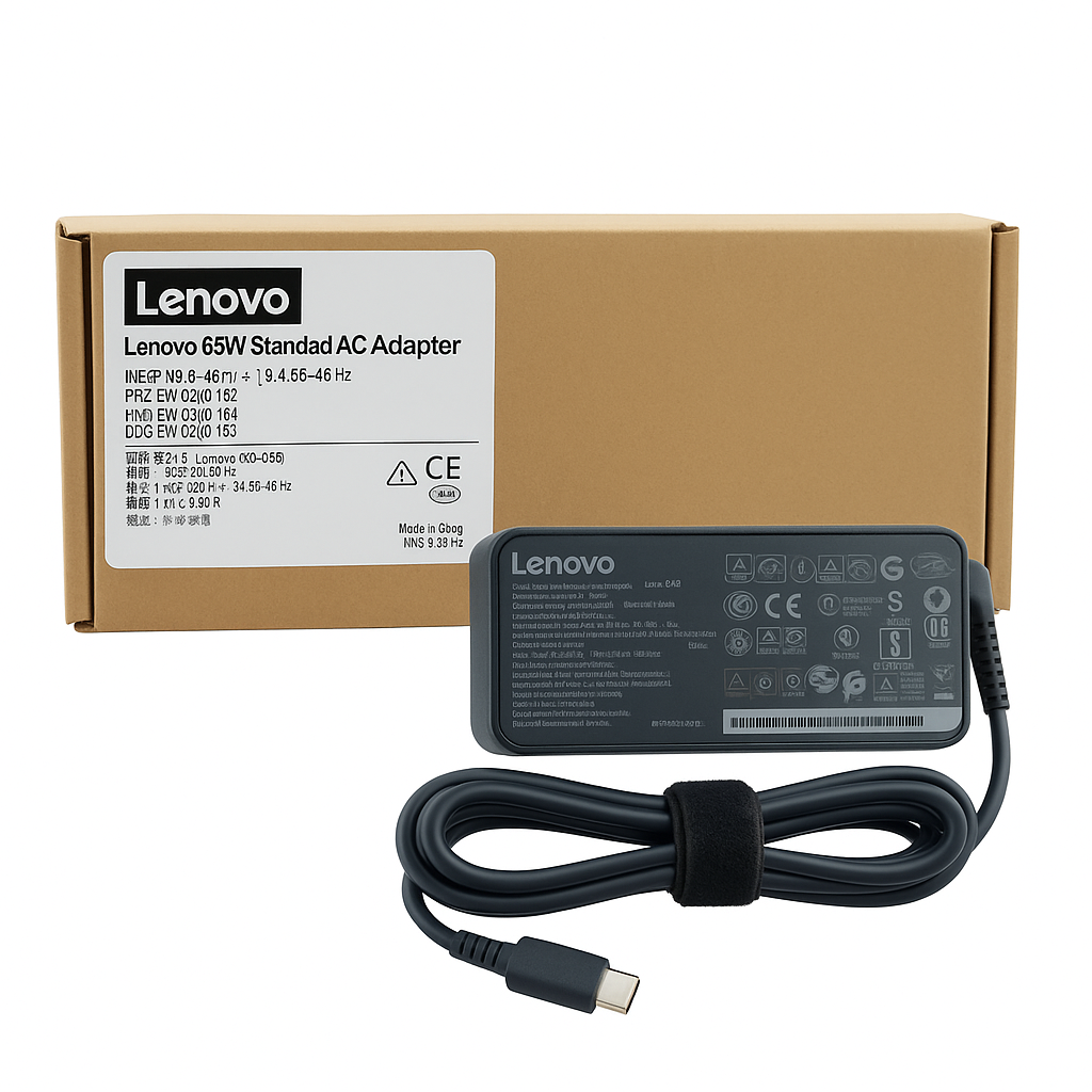 Buy Original Lenovo 65W Standard AC Adapter (USB Type-C) | Best Laptop ...