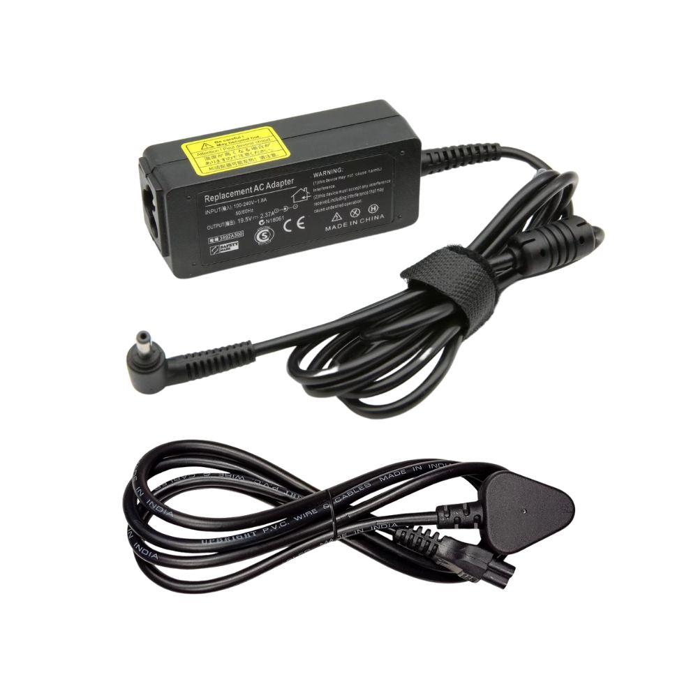 Buy Asus 45W 19V 2.37A Adapter Laptop Charger (Pin Size: 4.0 mm X 1.35 ...