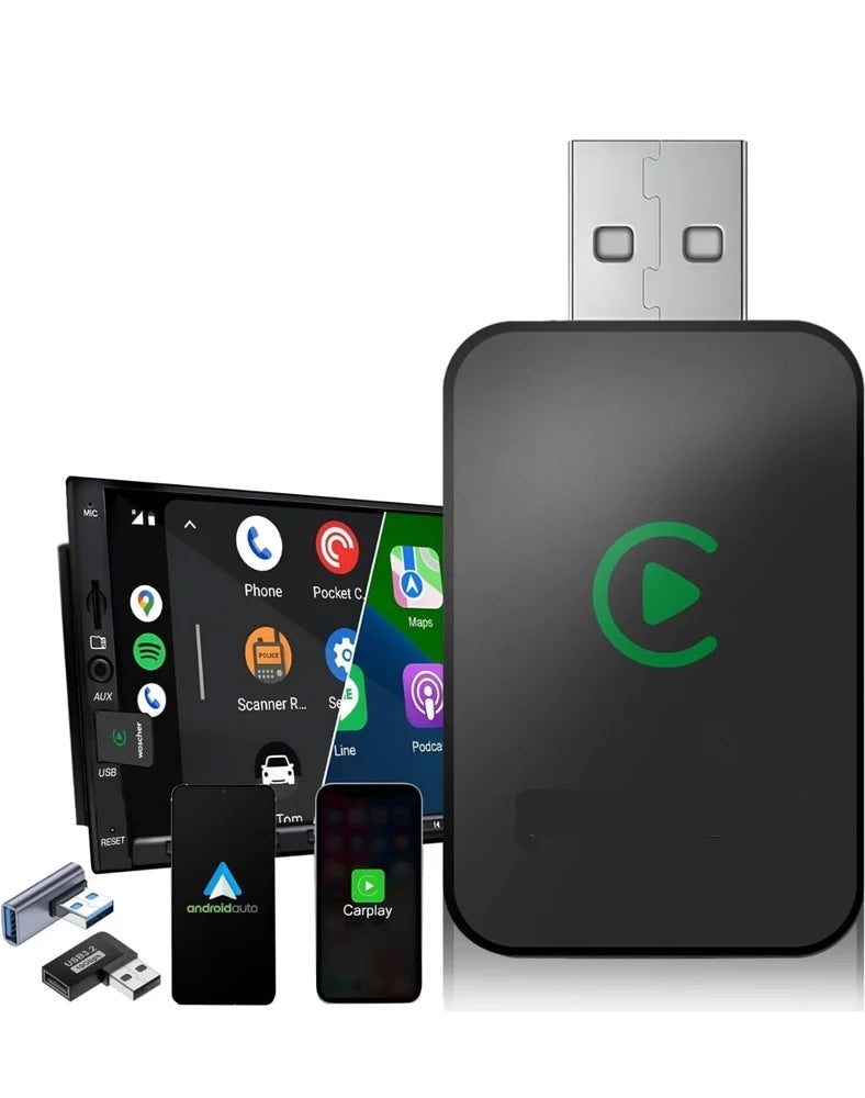 Buy 2 in 1 Airlink Wireless CarPlay Adapter | Android Auto Adapter for ...