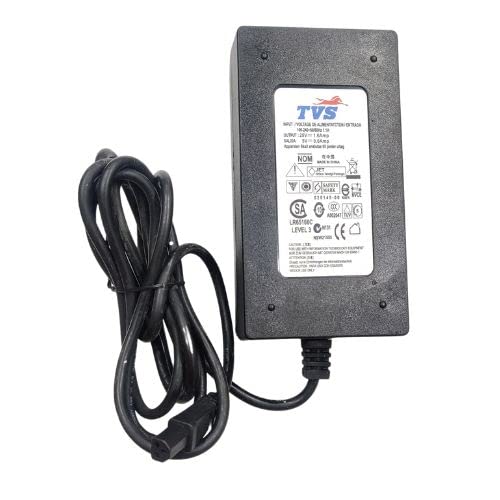 Buy 25V- 1.6A / 5V-0.6A TVS Power Supply Adaptor Compatible for TVS RP ...