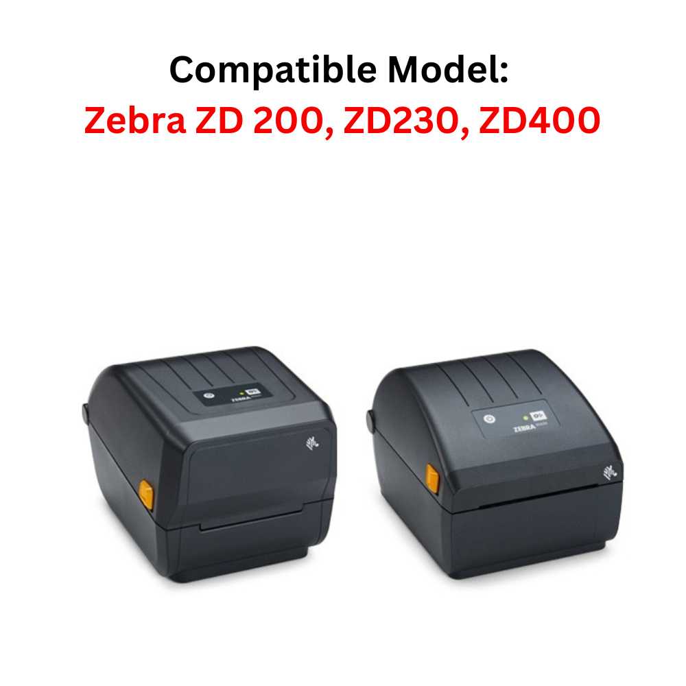 24V Power Adaptor Compatible for Zebra ZD200, ZD400 Barcode Printers ...
